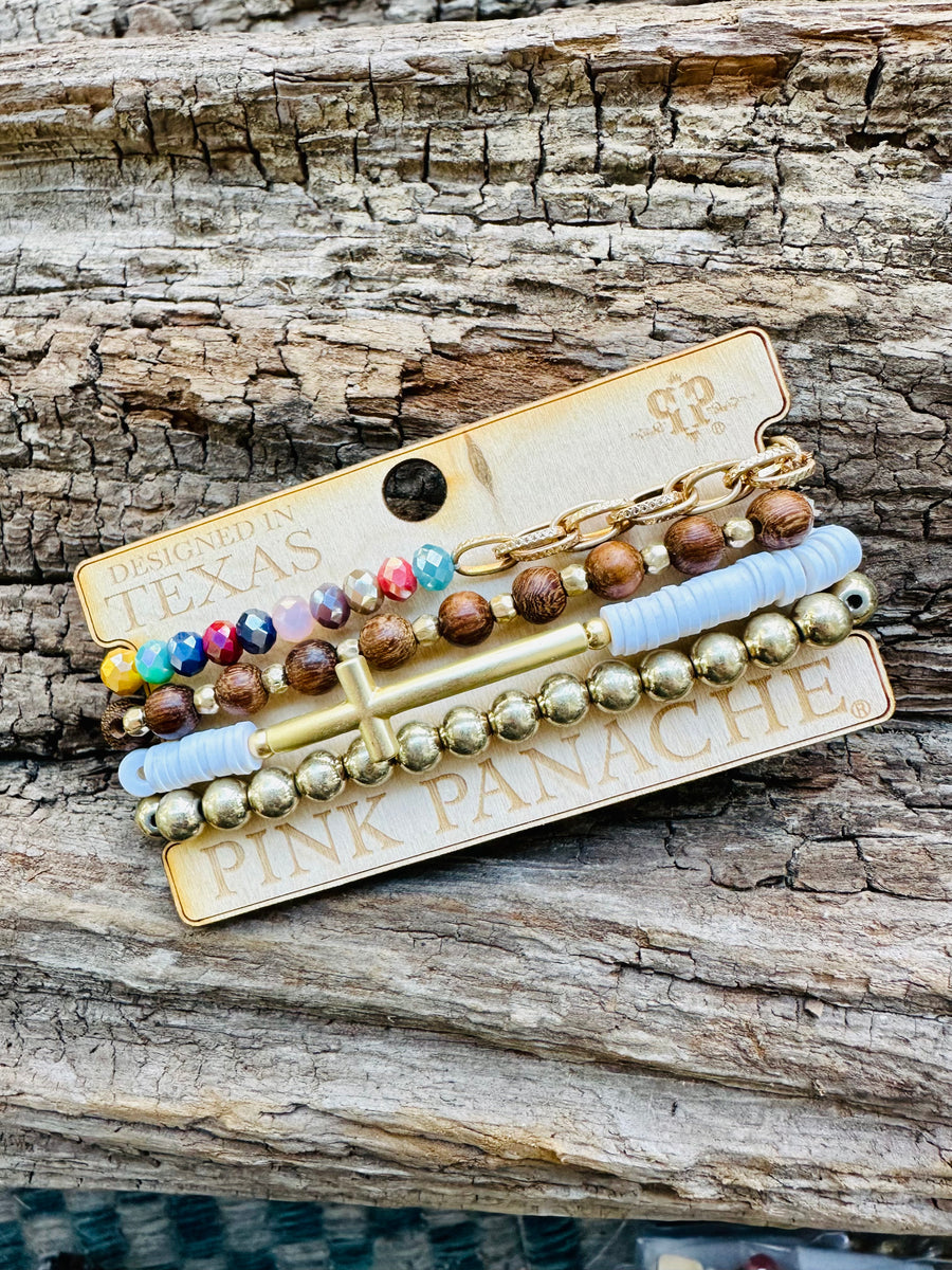 Stillwater Bracelet Stack – The Turquoise Leopard