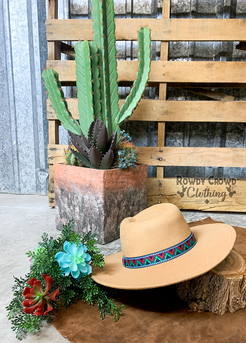 High Roller Hat (Tan) – The Turquoise Leopard